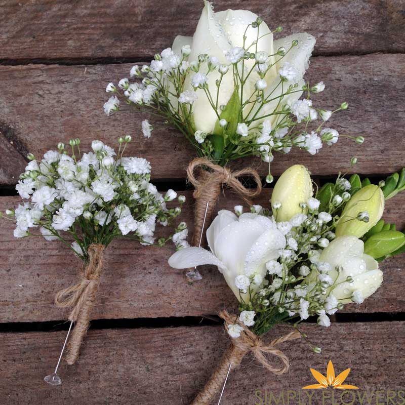 Weddings-Buttonholes – Simply Flowers – Brighouse – Beautiful flowers ...